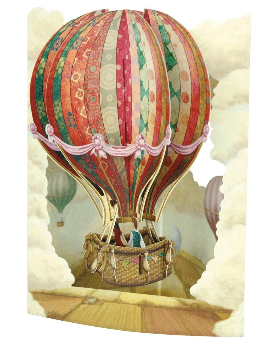 Santoro Pop-Up Swing Card | Balloon – Escribo